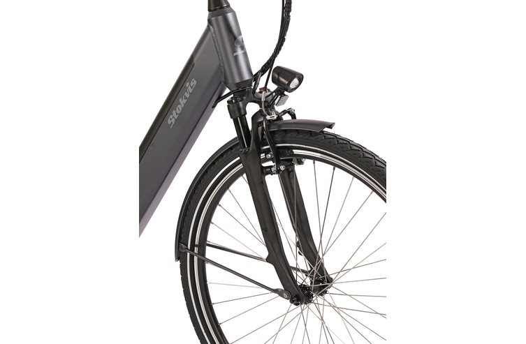 Stokvis Vienna Deluxe 360 Wh Grijs | Matrabike.nl