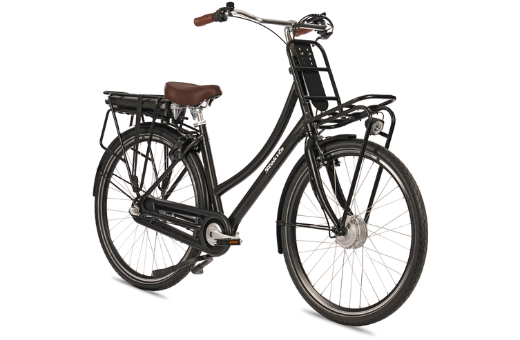 Stokvis E-Transporter N3 540 Wh Mat Zwart | Matrabike.nl