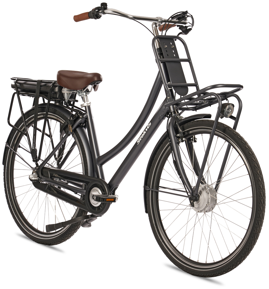 Stokvis E-Transporter N3 594 Wh Coal Grey | Matrabike.nl