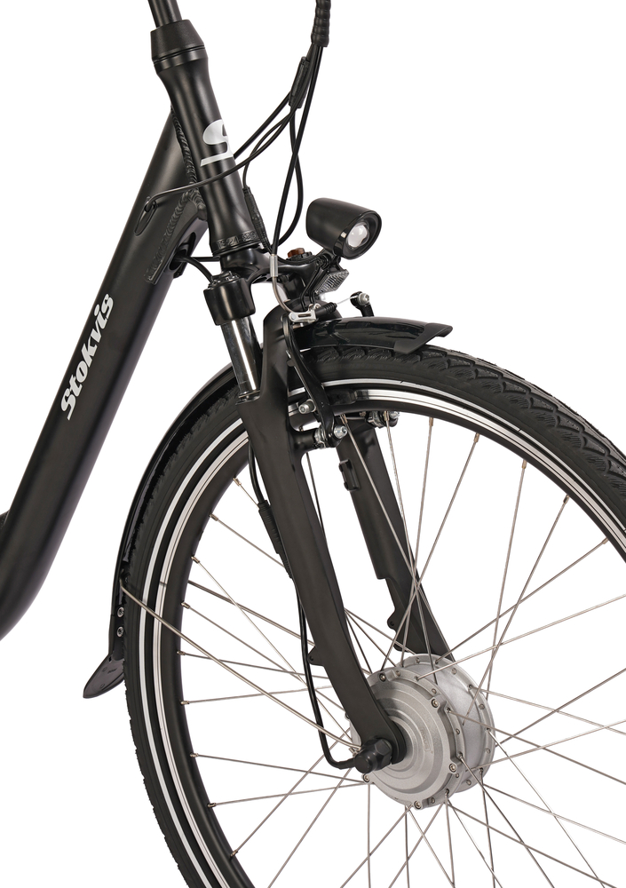 Stokvis Vienna Basic N7 360 Wh Zwart | Matrabike.nl