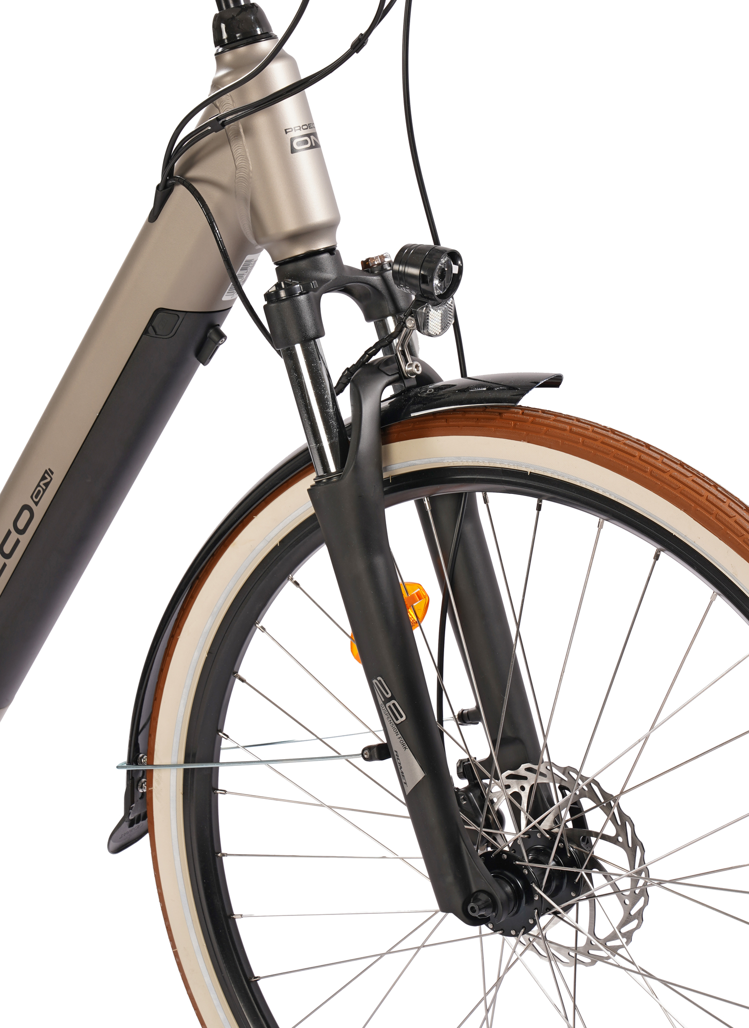 Romet ProEco S7 360 Wh Champagne | Matrabike.nl