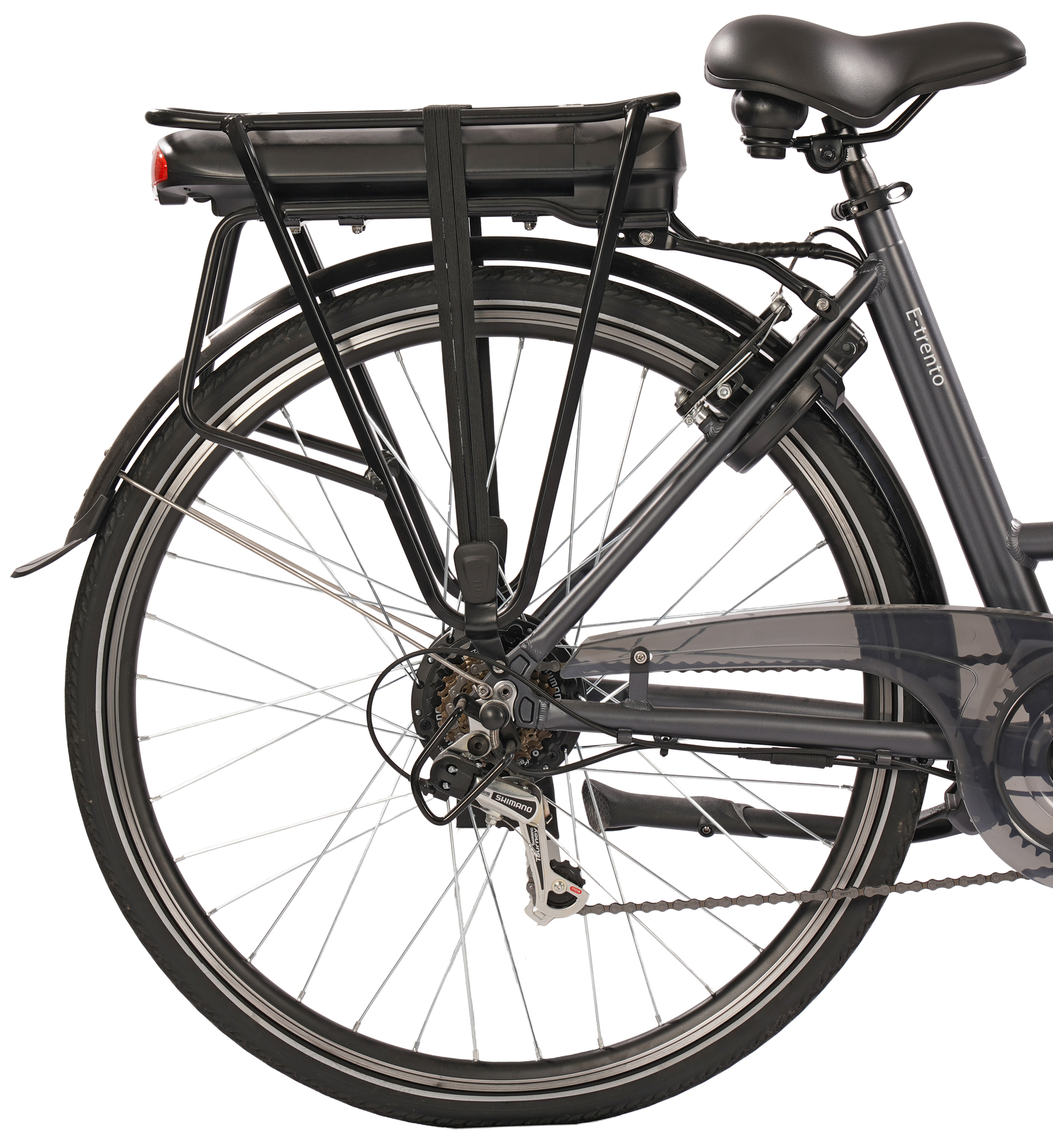 Stokvis E-Trento Deluxe 360 Wh Coal Grey | Matrabike.nl