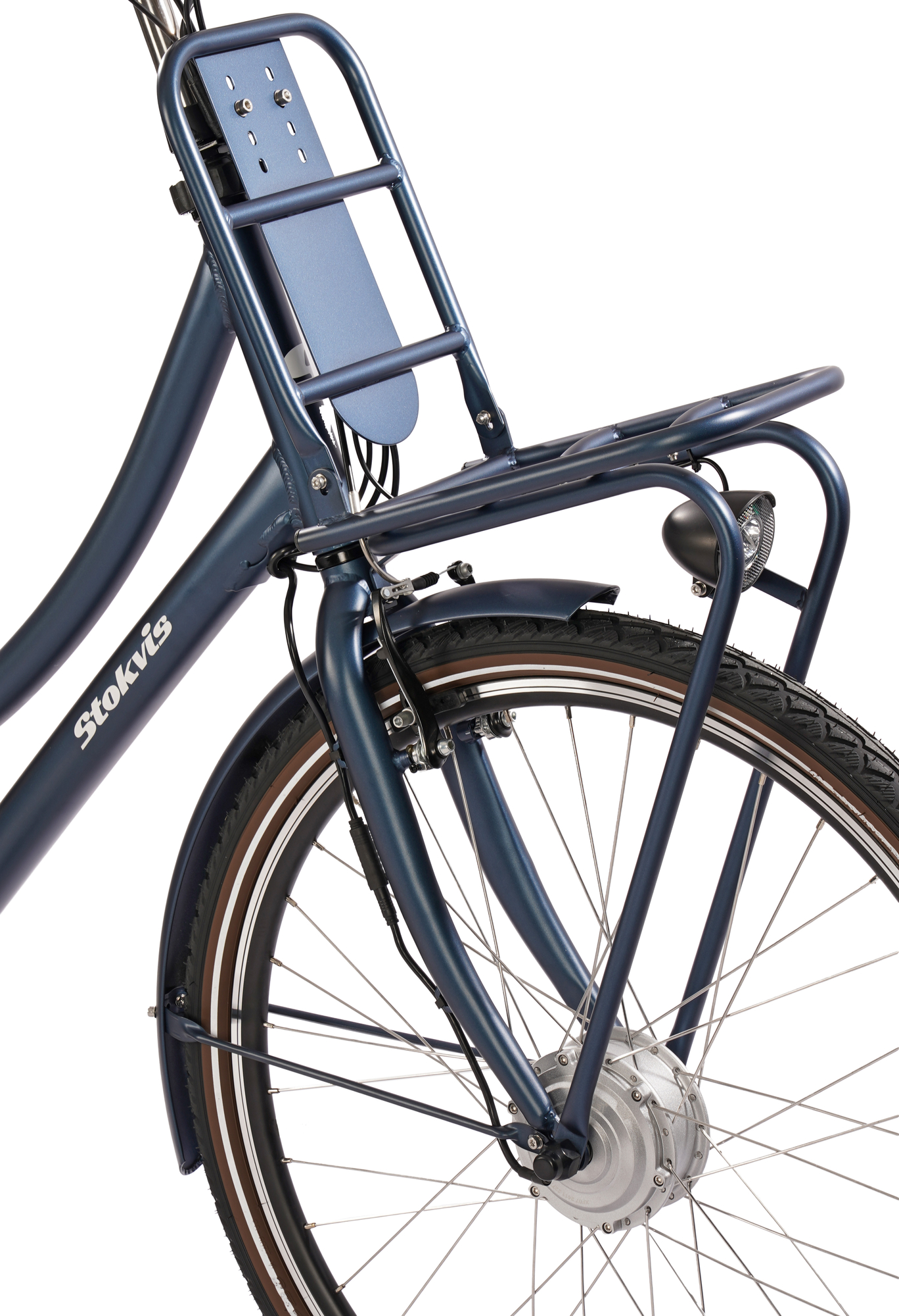 Stokvis E-Transporter N3 Deluxe 360 Wh Blauw | Matrabike.nl