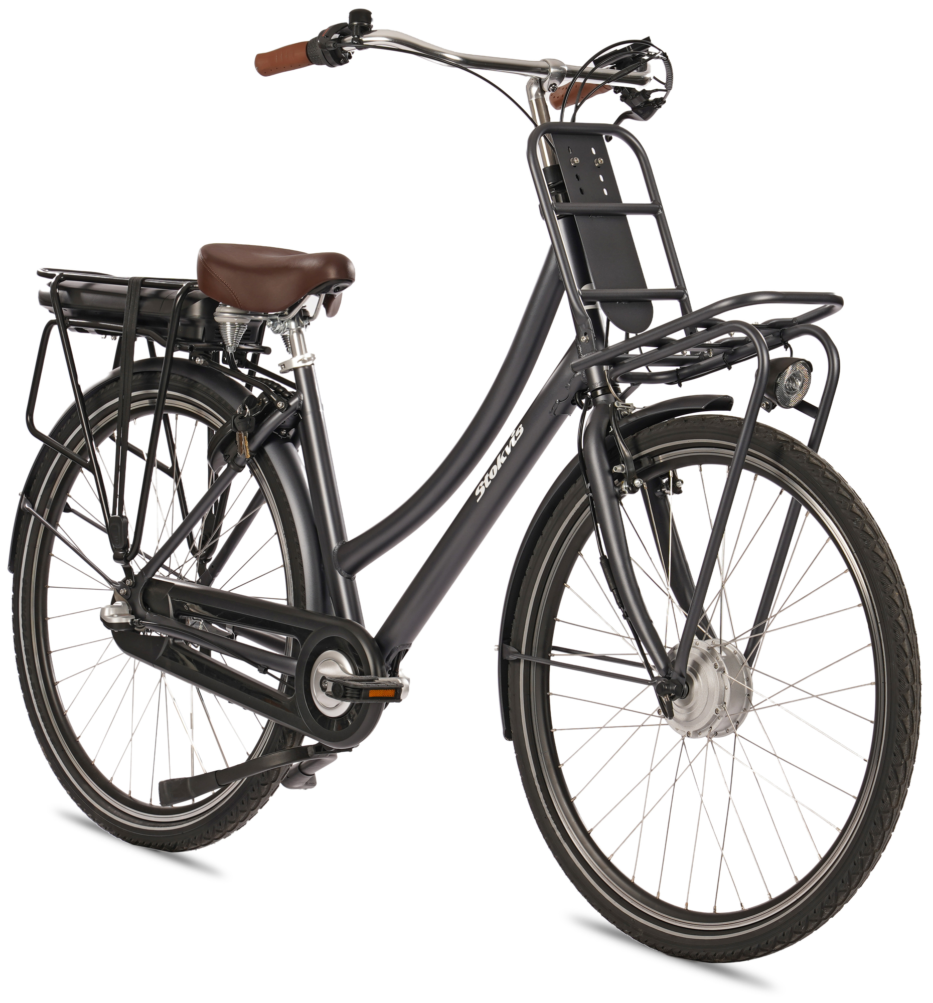 Stokvis E-Transporter N3 360 Wh Coal Grey | Matrabike.nl