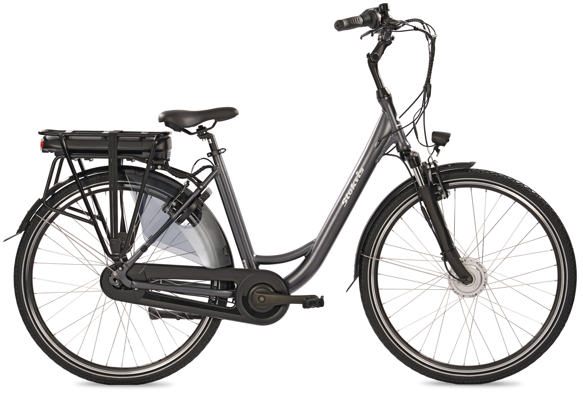 Stokvis Vienna Basic N7 594 Wh Coal Grey | Matrabike.nl
