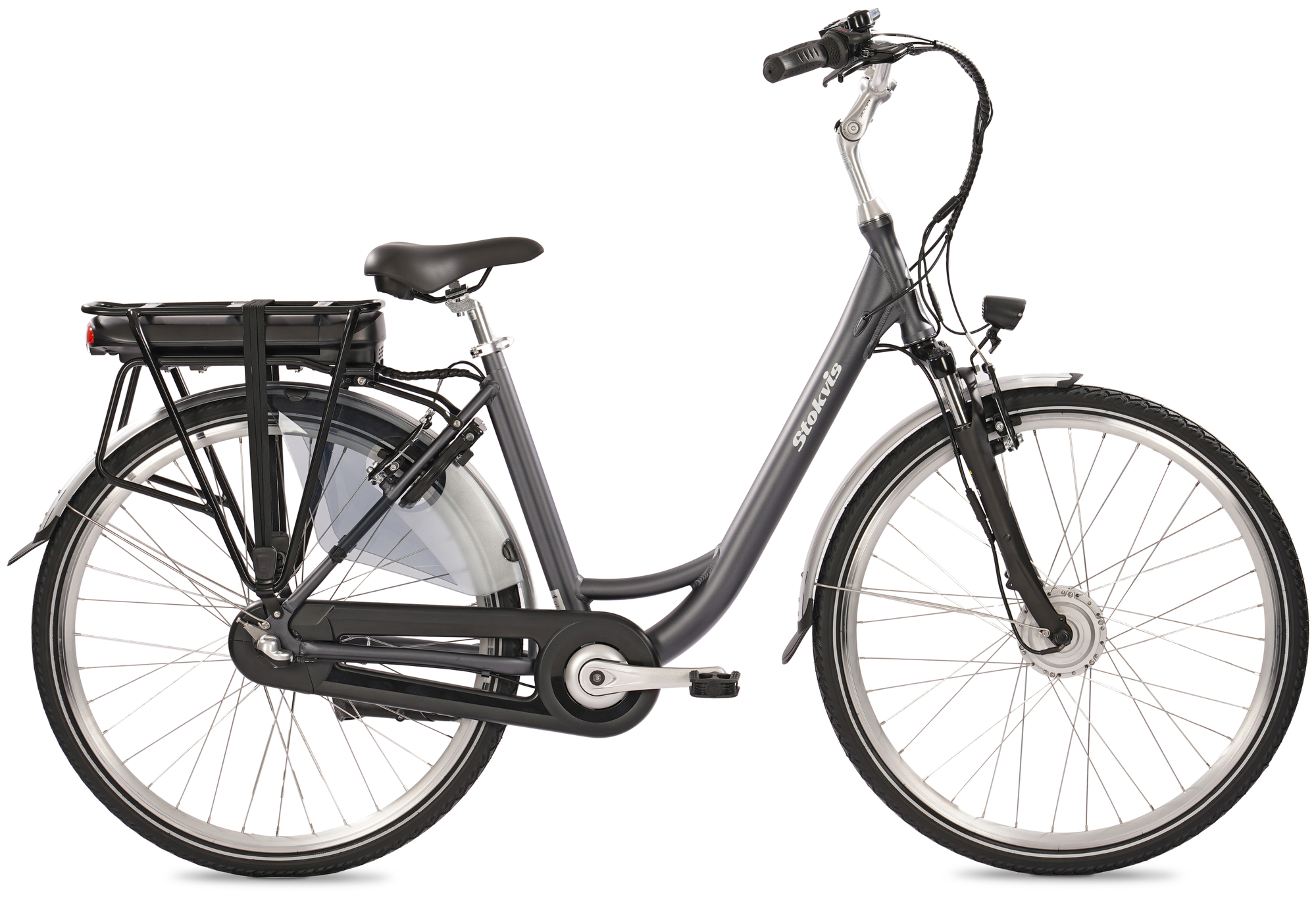 Stokvis Vienna Basic N3 540 Wh Coal Grey | Matrabike.nl